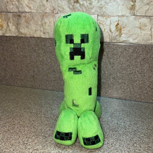 Mojang | Toys | Minecraft Creeper 7 Plush From 24 By Mojang Plush ...